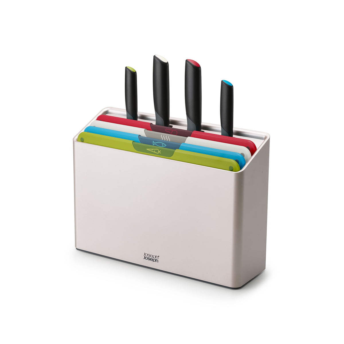Folio Icon Plus Messer- und Schneidebrett-Set von Joseph Joseph | Connox
