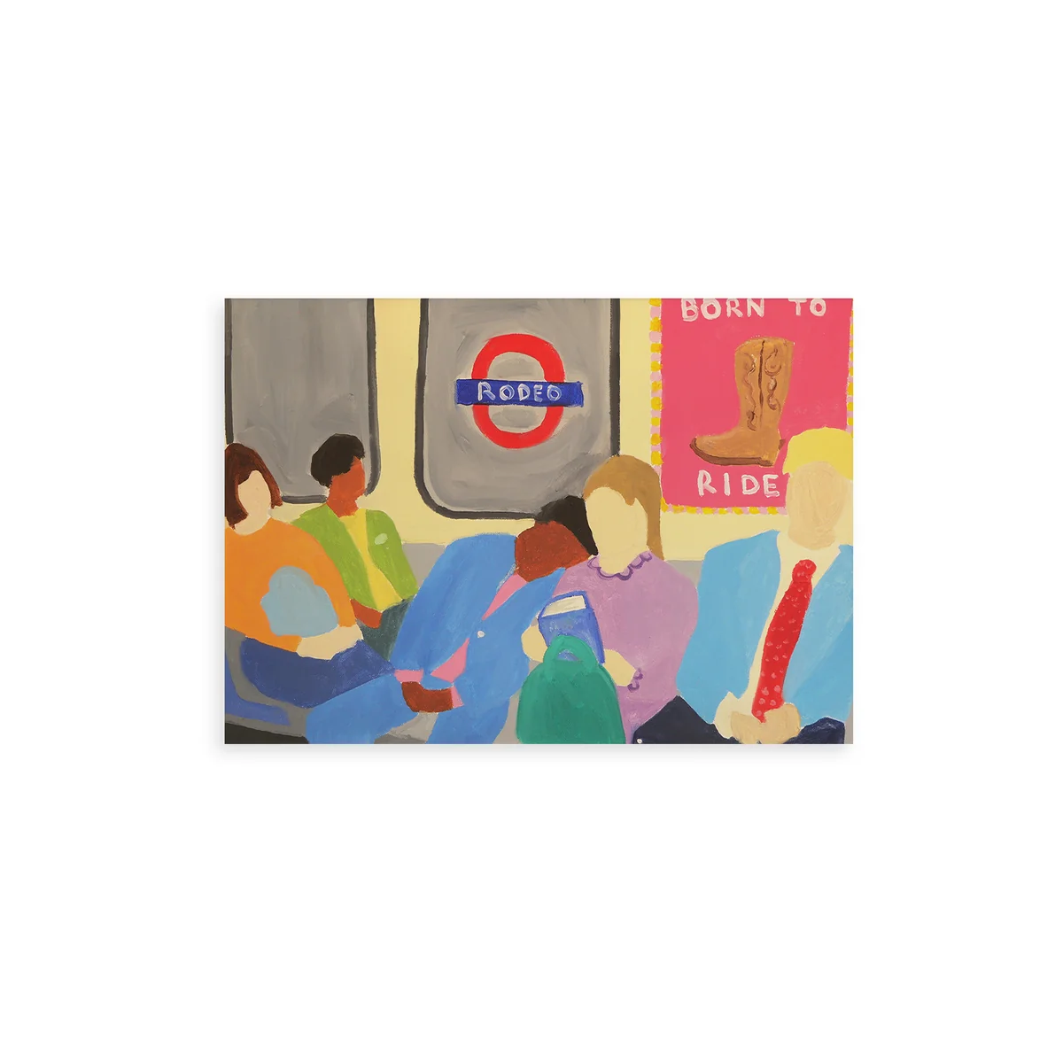 Born To Ride Poster von Paper Collective | Connox