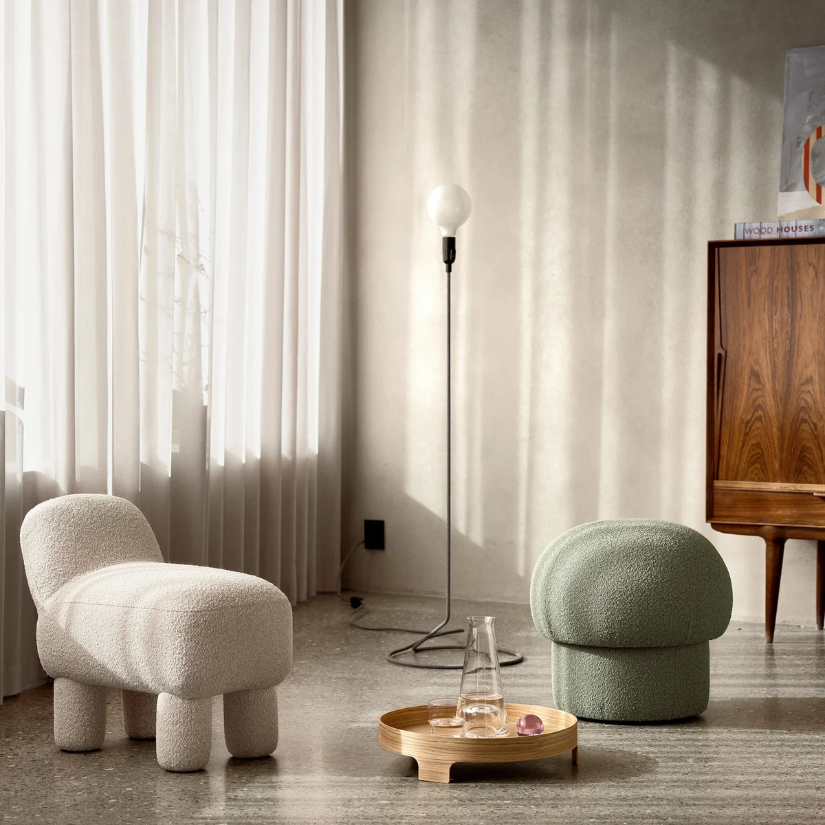 Uno Pouf von Design House Stockholm | Connox