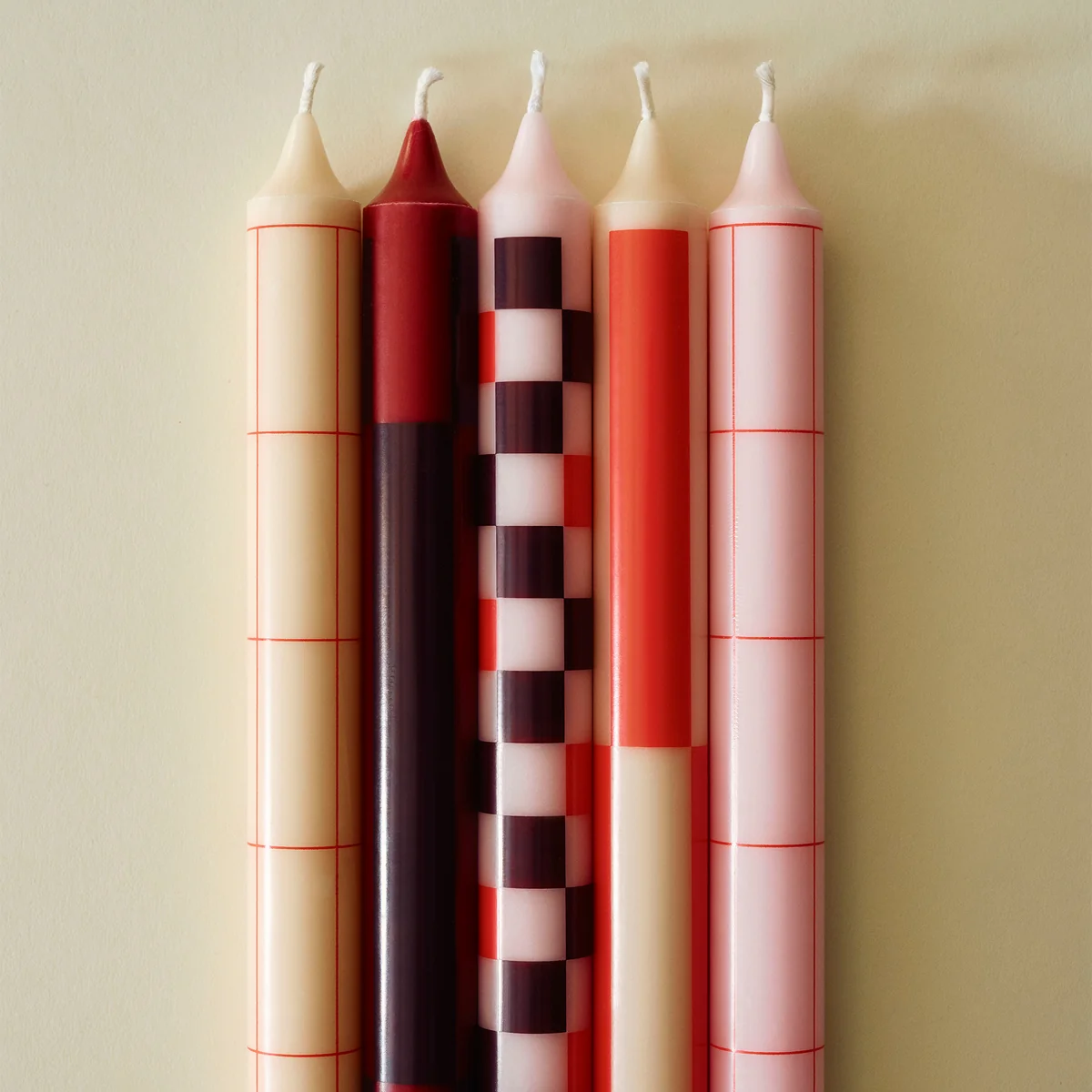 Pattern Stabkerzen von HAY | Connox