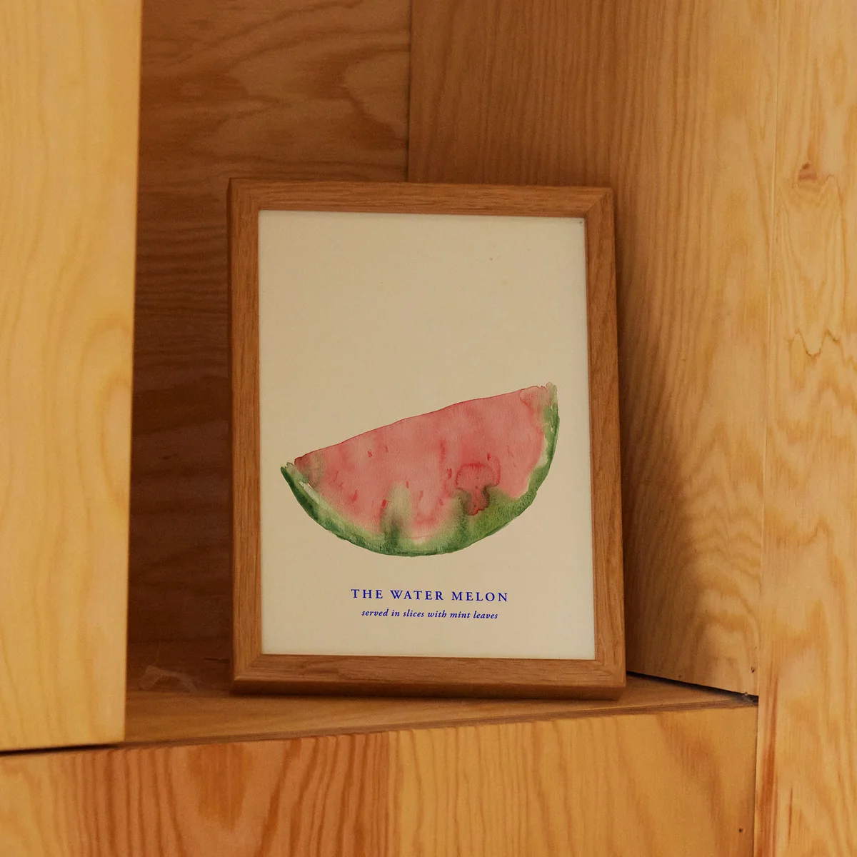The Watermelon Poster von Paper Collective | Connox