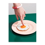 Fried Egg Poster von Paper Collective | Connox