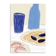 Positano Lunchtime Poster von Paper Collective | Connox