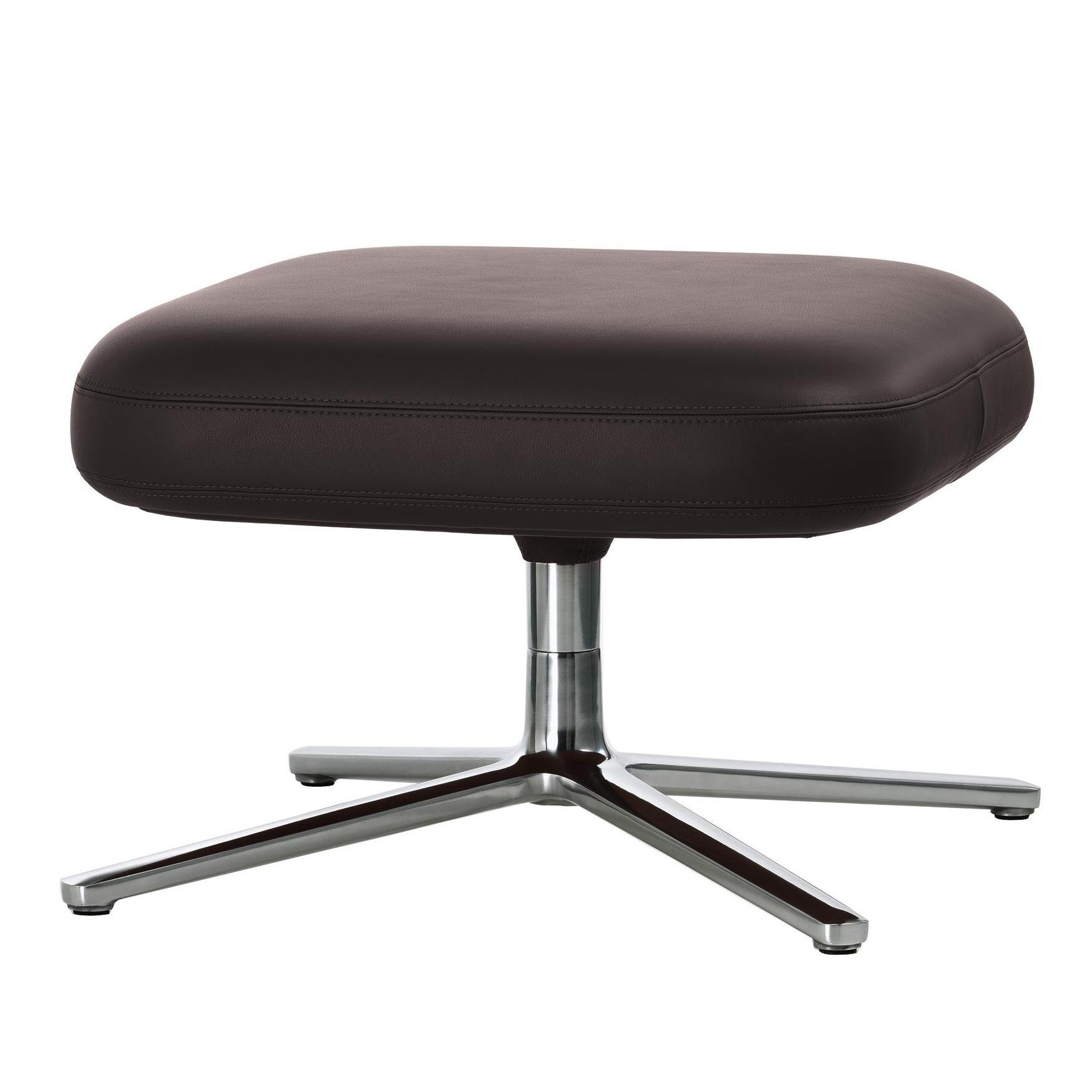 Preisvergleich für Vitra - Repos Ottoman Leder - chocolate/Leder 68/mit ...